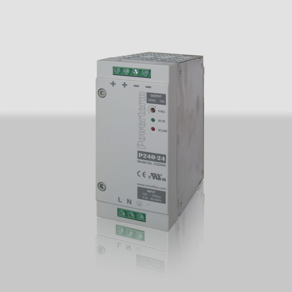 Powerterm P240-24 PSU 110-240Vac/24V 10A – Omniflex