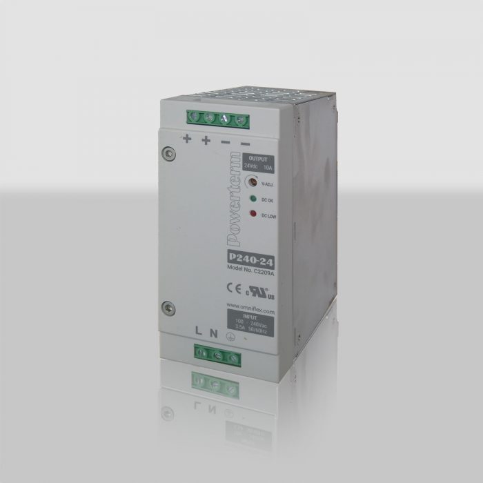 Powerterm P240-24 PSU 110-240Vac/24V 10A – Omniflex